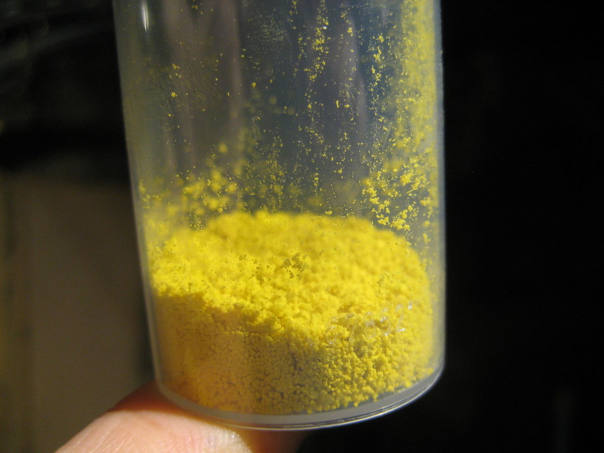 File:Iron oxalate.jpg - Sciencemadness Wiki