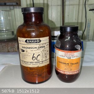 Sciencemadness Discussion Board - Attempt to make magnesium chromate ...